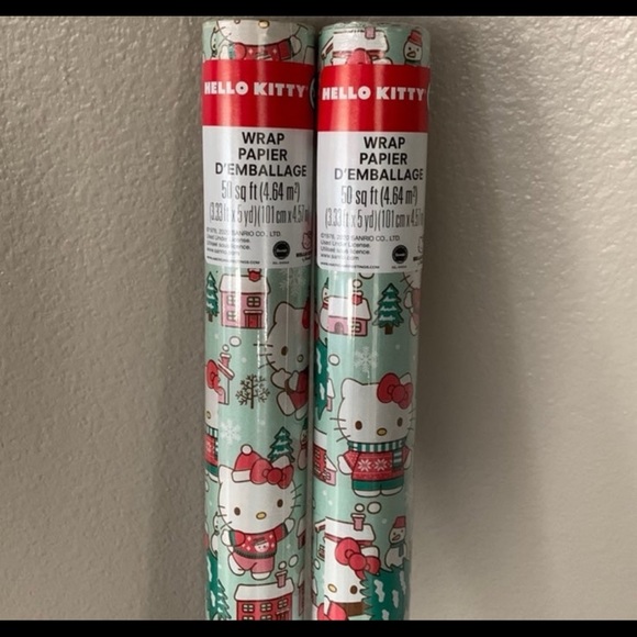 Hello Kitty | Holiday | Hello Kitty Christmas Wrapping Paper | Poshmark